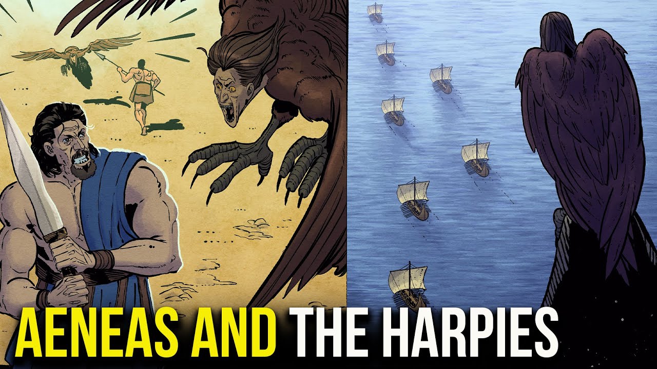 Aeneas in the Land of the Harpies - The Aeneid - Ep 3 - YouTube