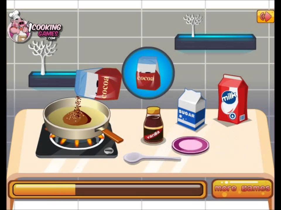 Peanut Butter Chocolate Cake video-cooking game for little sweet Girls ...