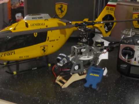 NEW !!!!! EC-135 / TREX 450SE "Ferrari Version" + Heliartist V2 ...