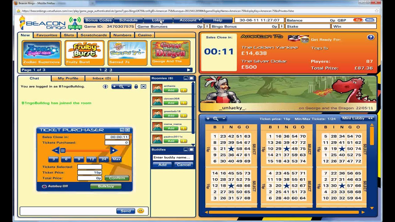 Beacon Bingo - Lobby Tour - YouTube