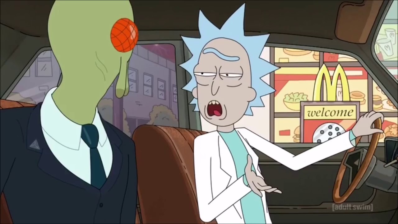 Rick and Morty McDonald’s commercial - YouTube