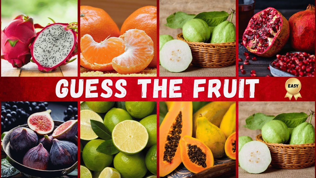 Guess the Fruit Challenge: 50 Questions in 4 Seconds! 🍎🍌🍇 - YouTube