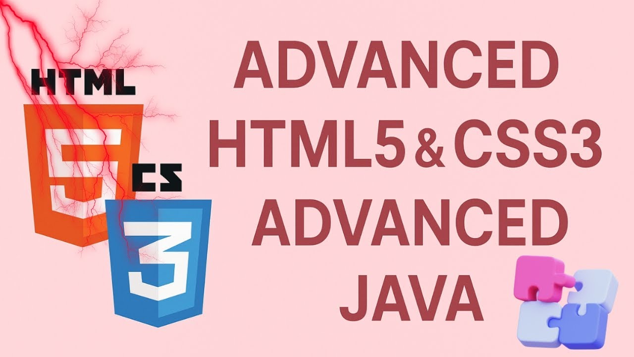 Html5 Css3 And Advance Java One Example Html Css Html5 Css3 Java
