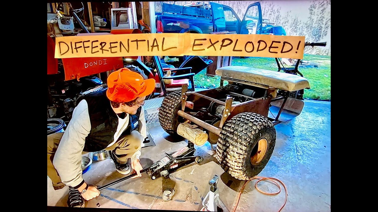 NIKNAK'S #18 - vintage UTV complete rear-end rebuild HEALD HAULER - YouTube