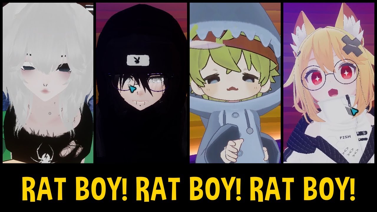 VRChat Funny Moments - RAT BOY! (No Time Two Talk) - YouTube