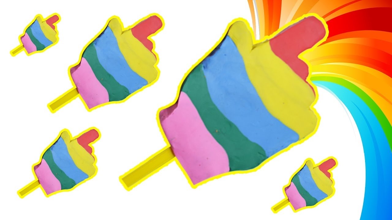 Hand Colors Play Doh For Children To Learn - Learn Colors For Kids With ...
