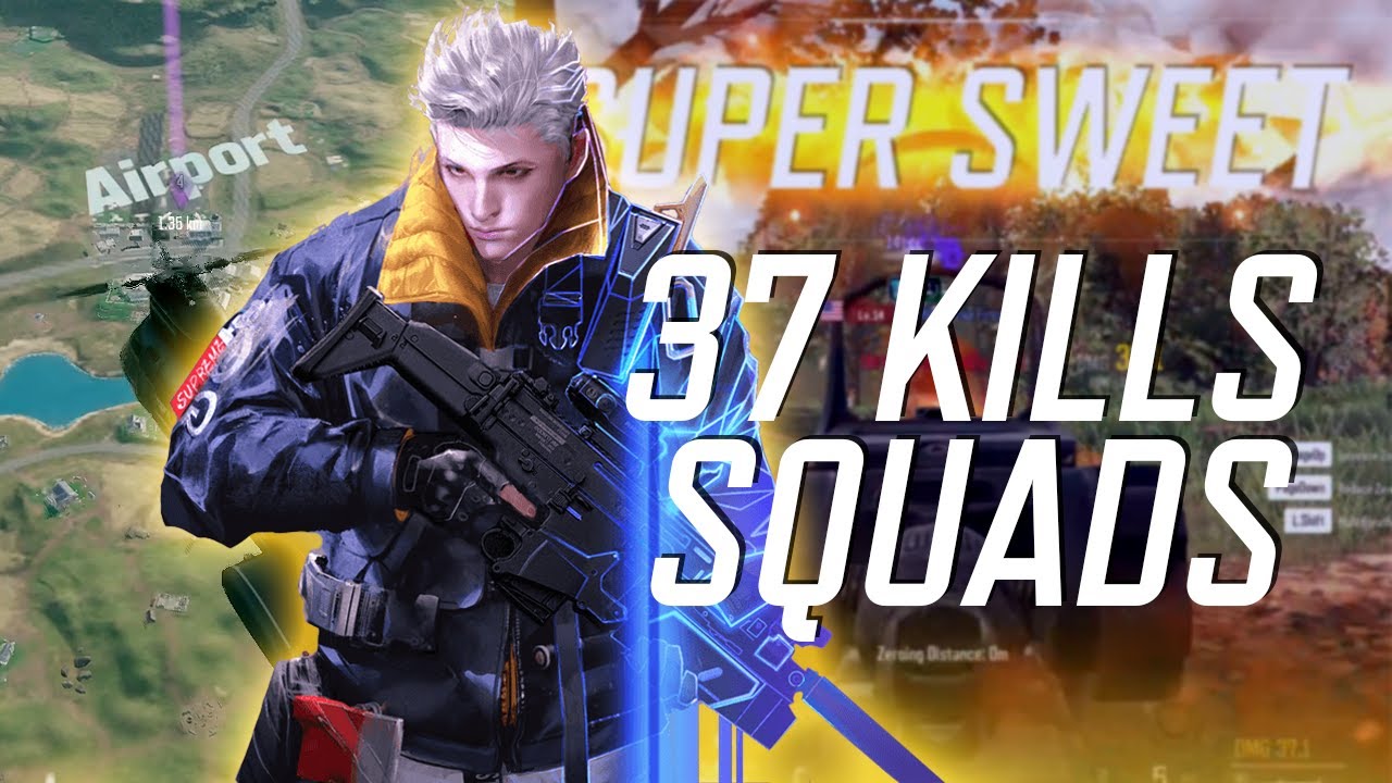 37 KILLS SQUADS FPP ft. blitz, bborton, key | Super People - YouTube