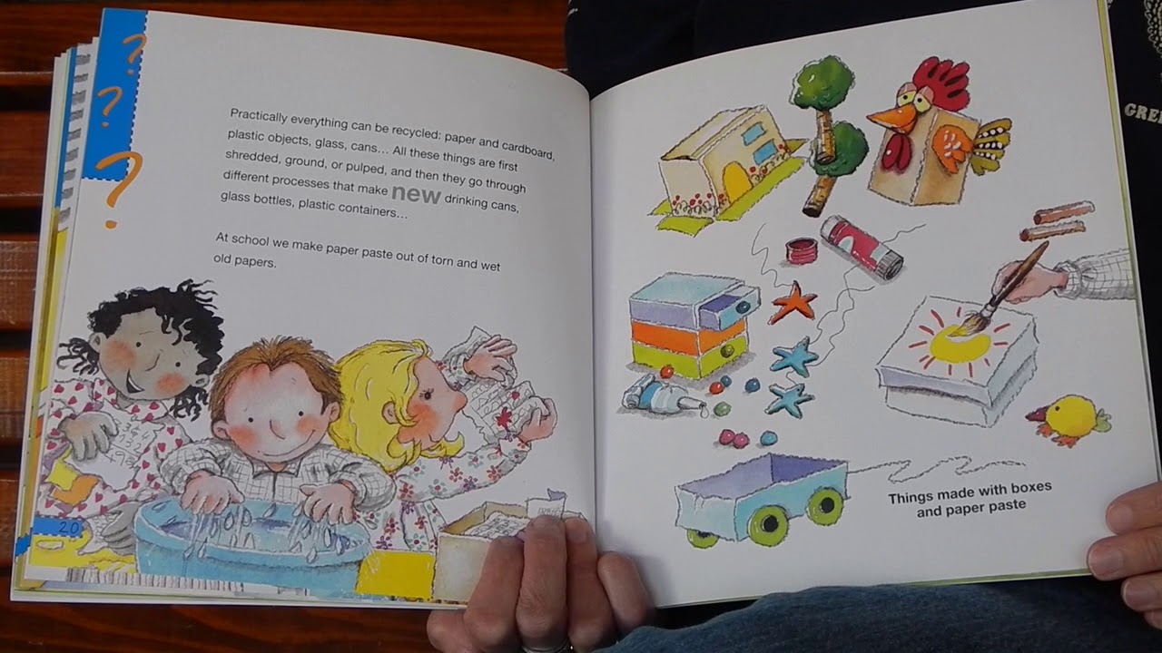 Kim reads the Three Rs Book by Nuria Roca - YouTube