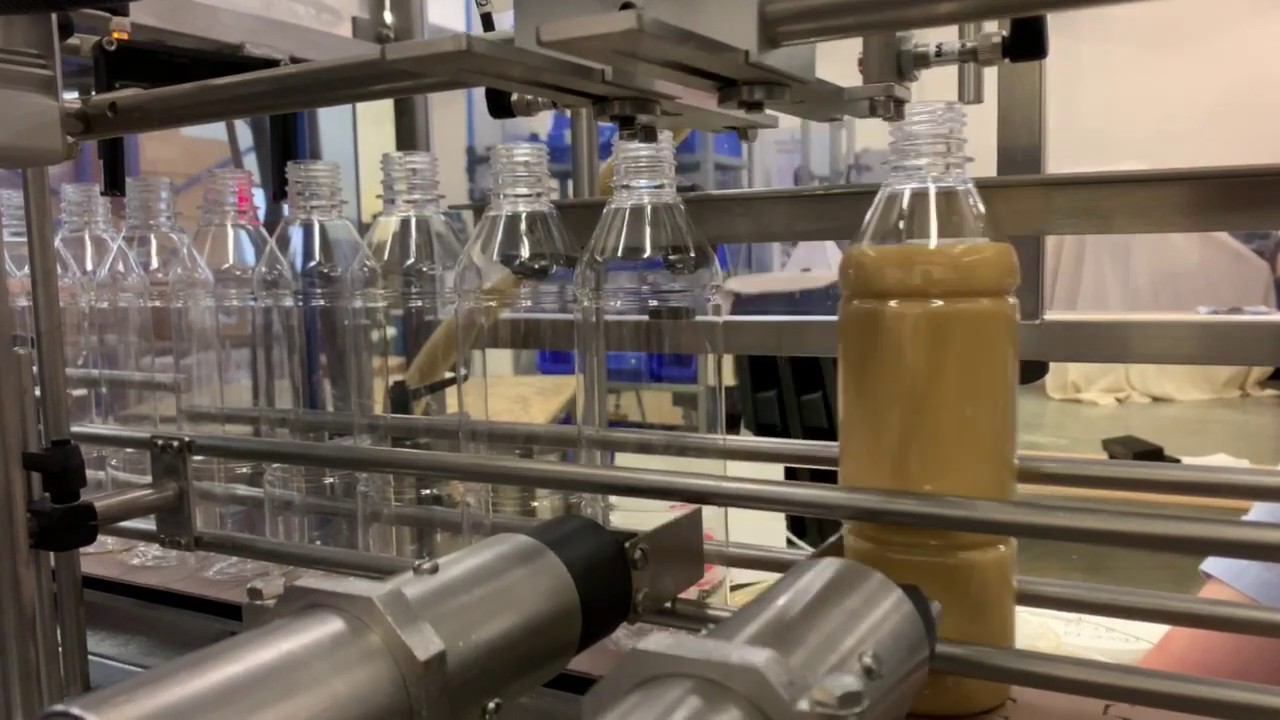 Response Automatic Filling Machine for Food & Beverages, Cosmetics ...