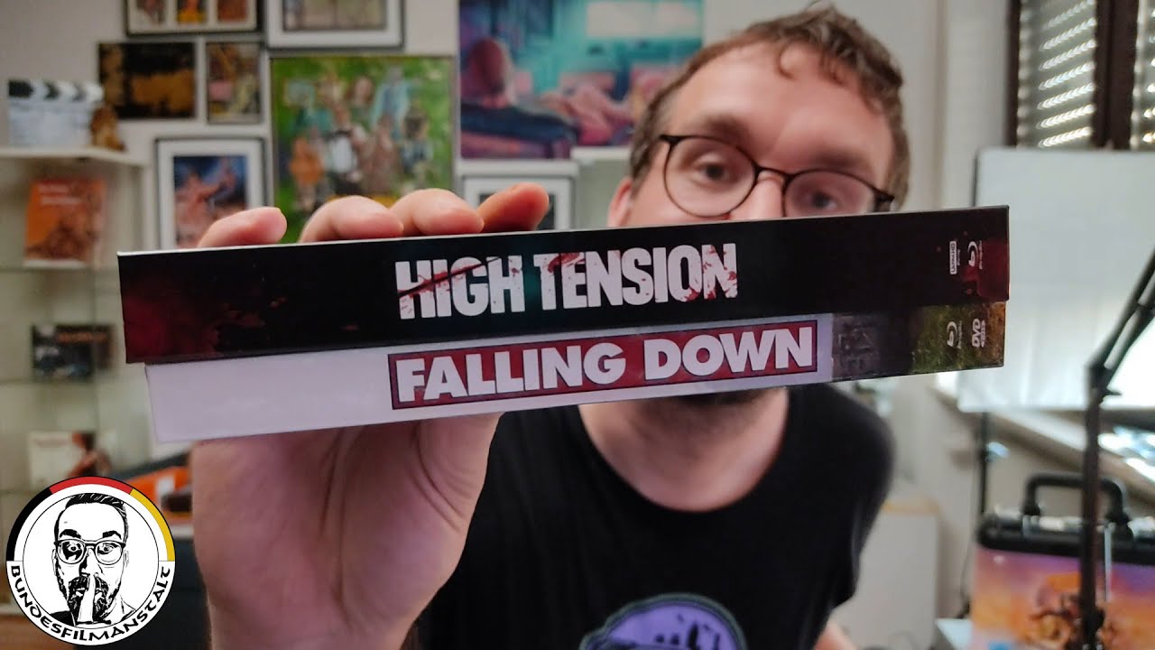 FALLING DOWN (Blu Ray) & HIGH TENSION (4K UHD) Mediabooks von PLAION im ...