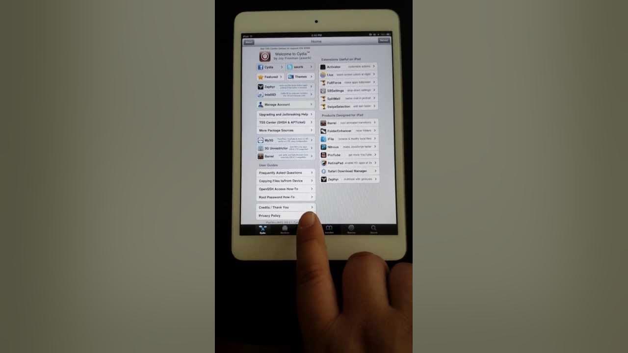 Cydia Database Error Fix - YouTube