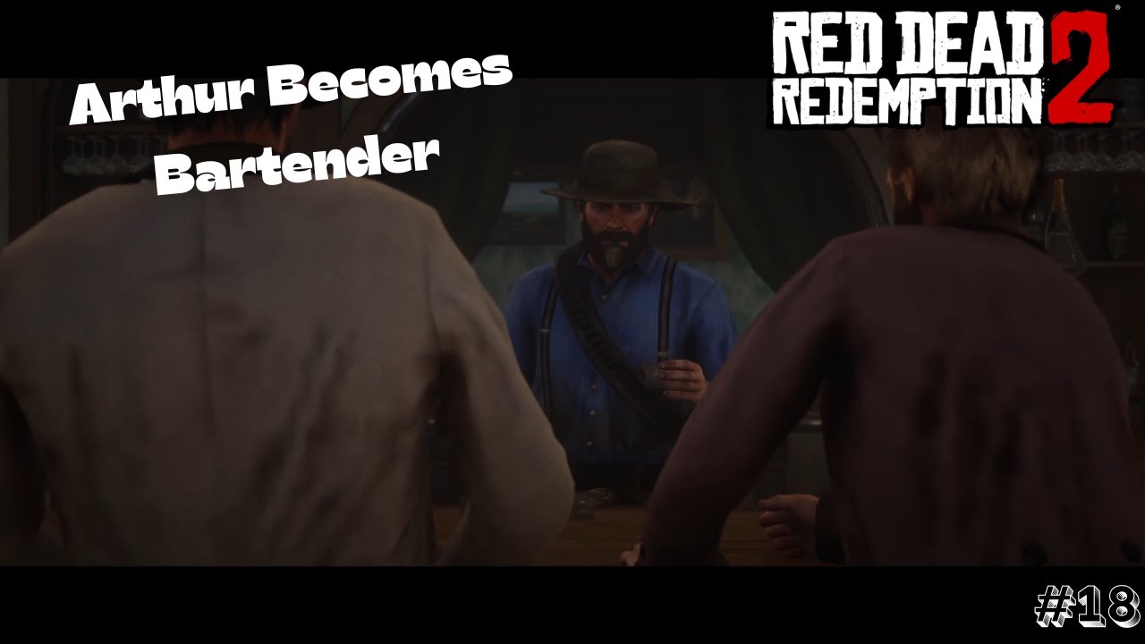 BECOMING BARTENDER IN RHODES [Red Dead Redemption 2] (Part 18) - YouTube