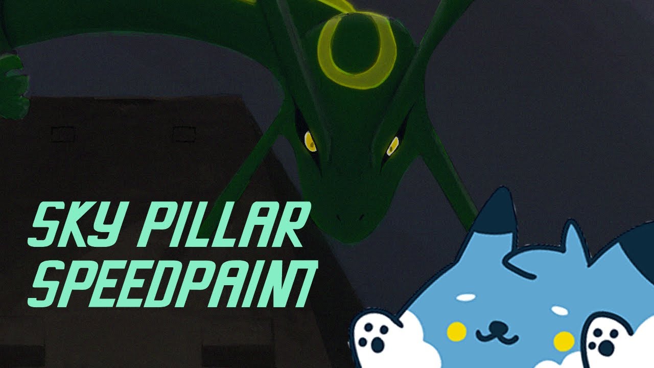 Sky Pillar Speedpaint - YouTube