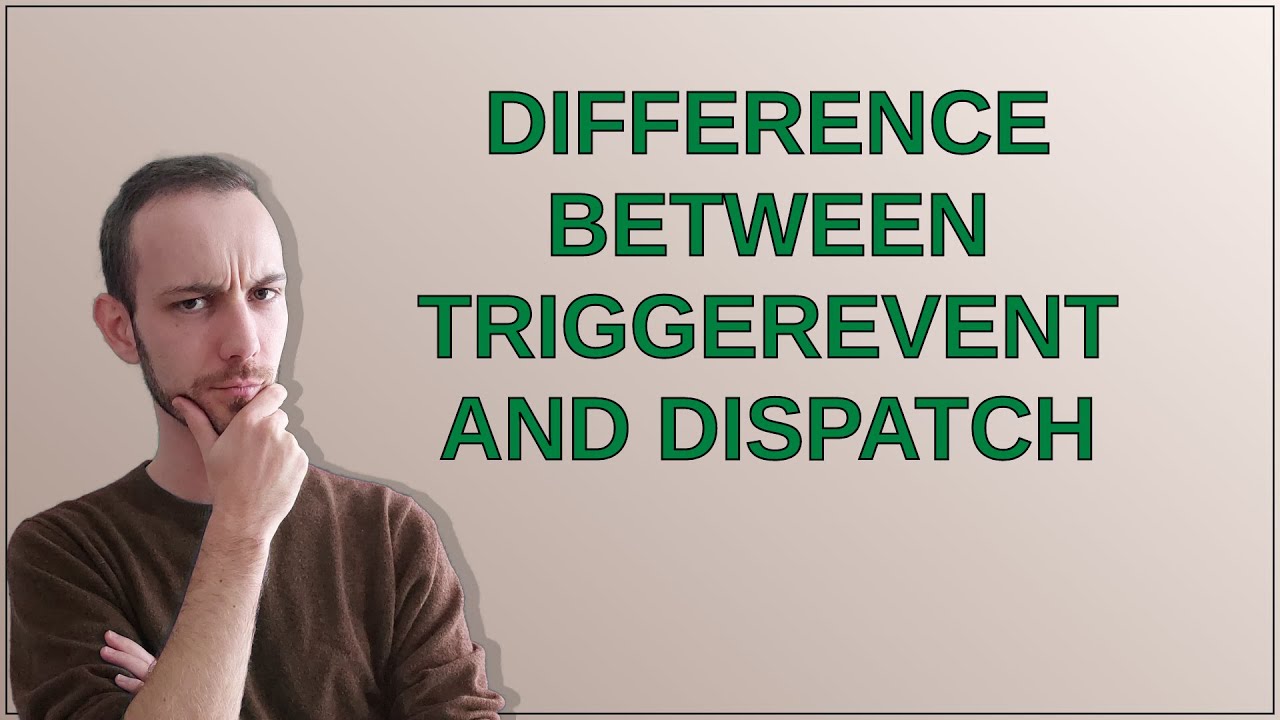 Joomla: Difference between triggerEvent and dispatch - YouTube
