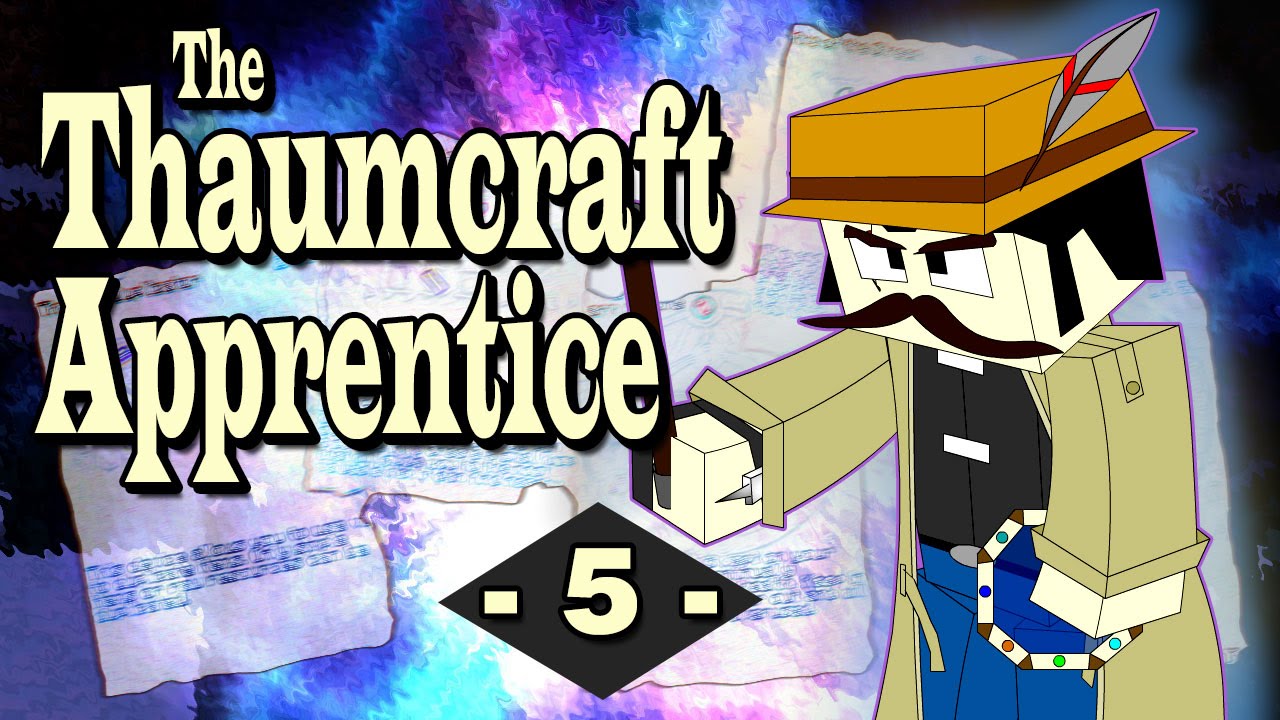 [E005] The Thaumcraft Apprentice - Gold banded Greatwood Wand - [SMP ...