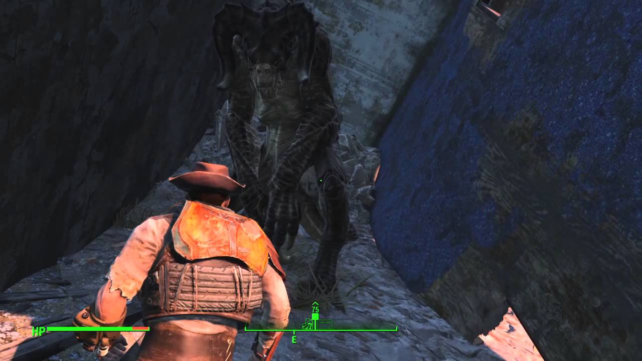 Fallout 4 - Friendly Deathclaw - YouTube