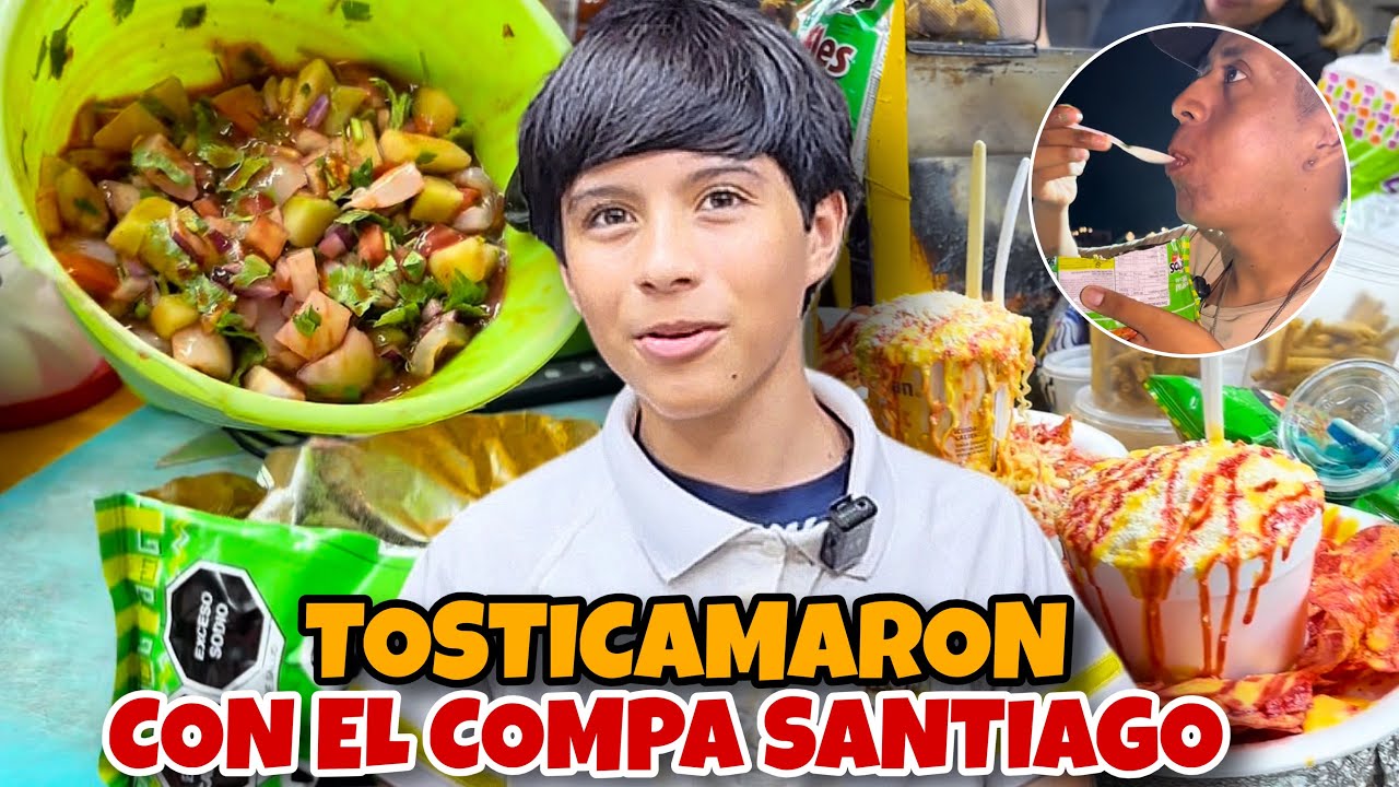 Unos TOSTICAMARON con el COMPA SANTIAGO / Que comer en el clavadista ...