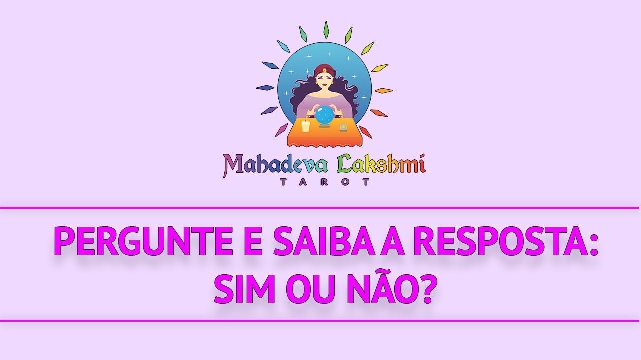 PERGUNTE E SAIBA A RESPOSTA: SIM OU NÃO? - YouTube