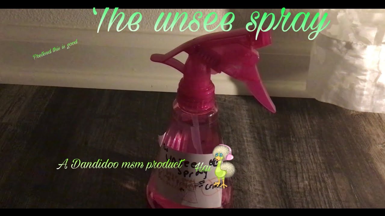The unsee spray commercial (300 SUB SPECIAL) - YouTube