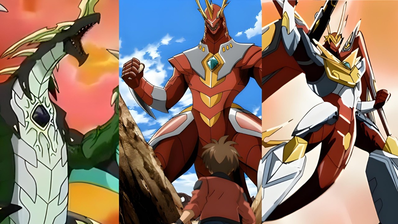 The COMPLETE Evolution of Drago in 7 minutes | Bakugan Dragonoid ...