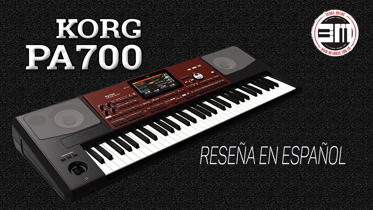 Korg PA700 Reseña (calidad de los sonidos) - YouTube
