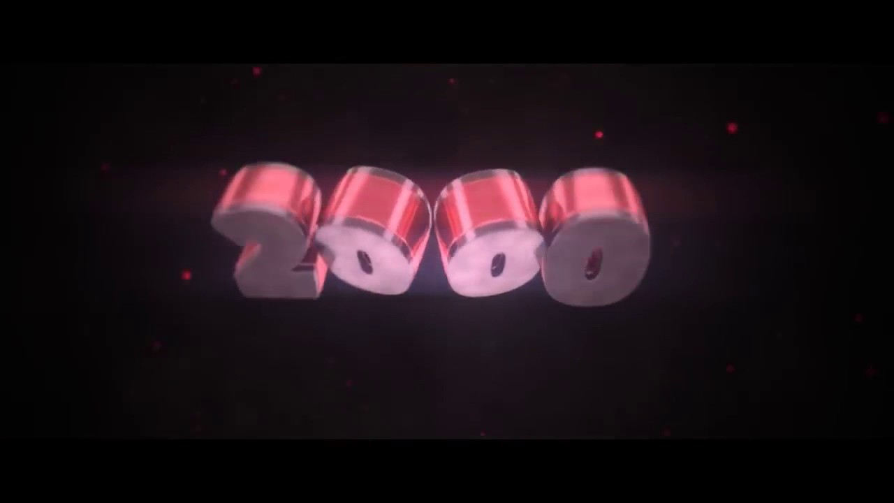 2000 subs/views Intro FREE2USE - YouTube