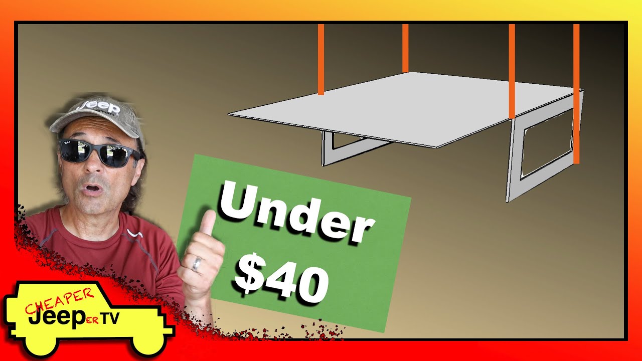 Inexpensive DIY Hard Top Hoist - YouTube