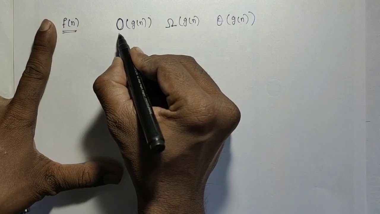 Analysis of Algorithms Part2 - YouTube