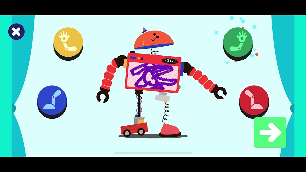English Games | Robot Maker Game Part 2 | Play and Learn English For ...