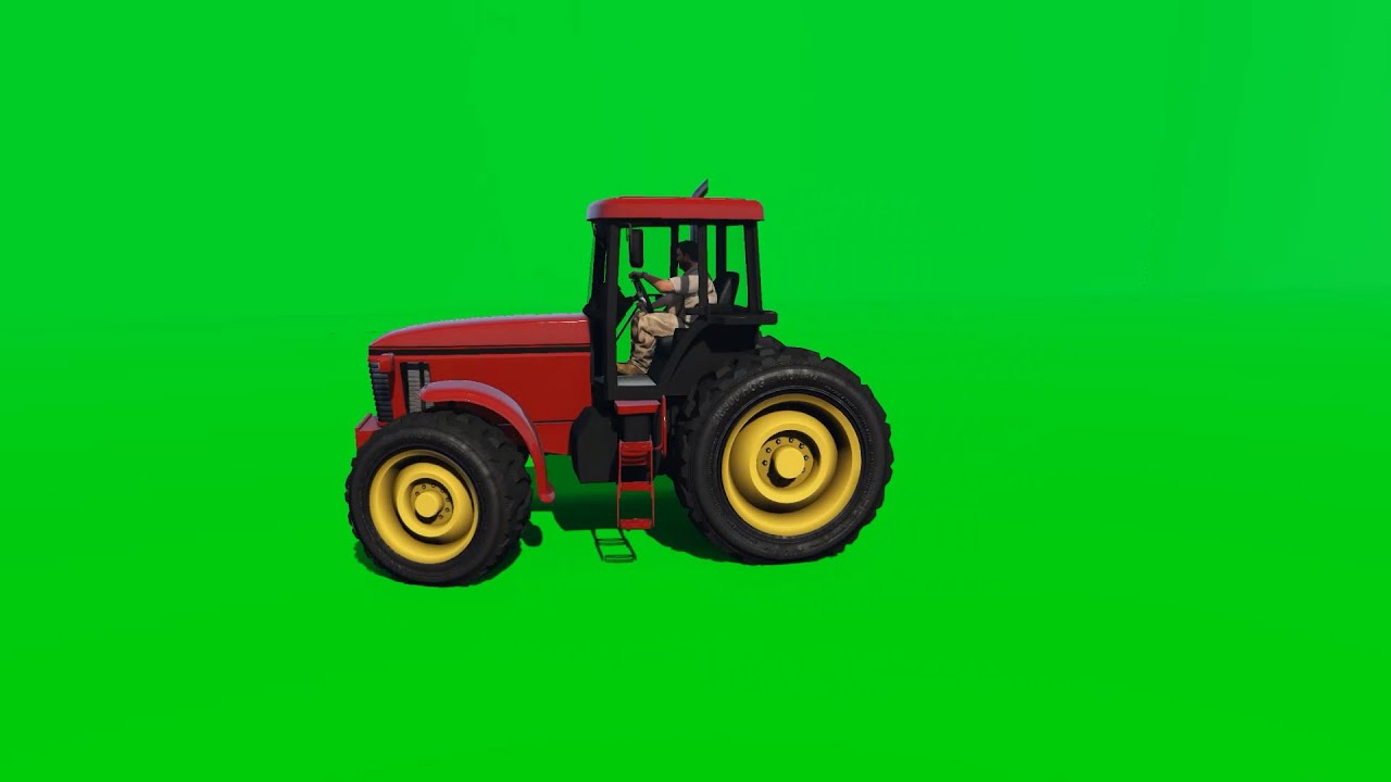 Green Screen Tractor || Tractor Video || Green Screen Effects || VFX ...