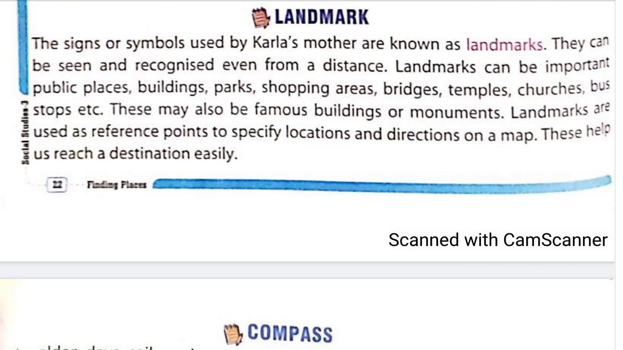 Landmark and compass - YouTube