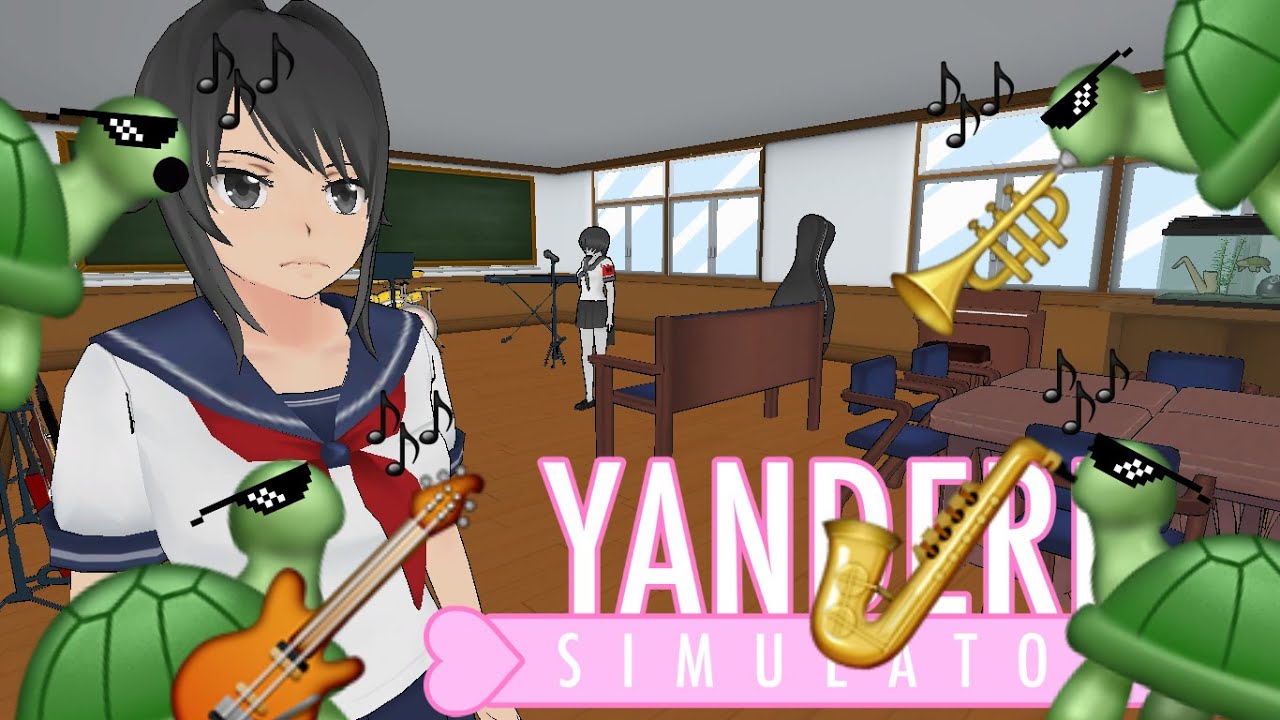 NEW LIGHT MUSIC ROOM AND CYBORG GLITCH?! | Yandere Simulator - YouTube