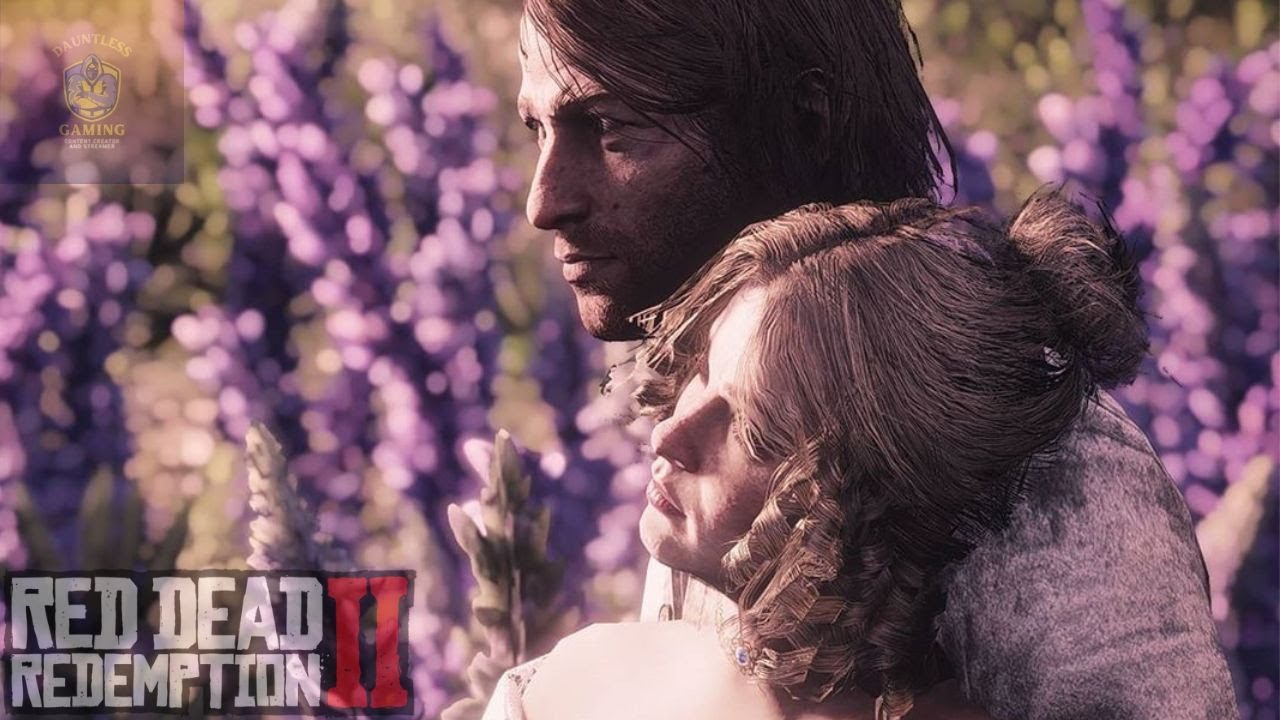 Karen and Sean secret ROMANCE after Save him from Bounty Hunters💞 #rdr2 ...