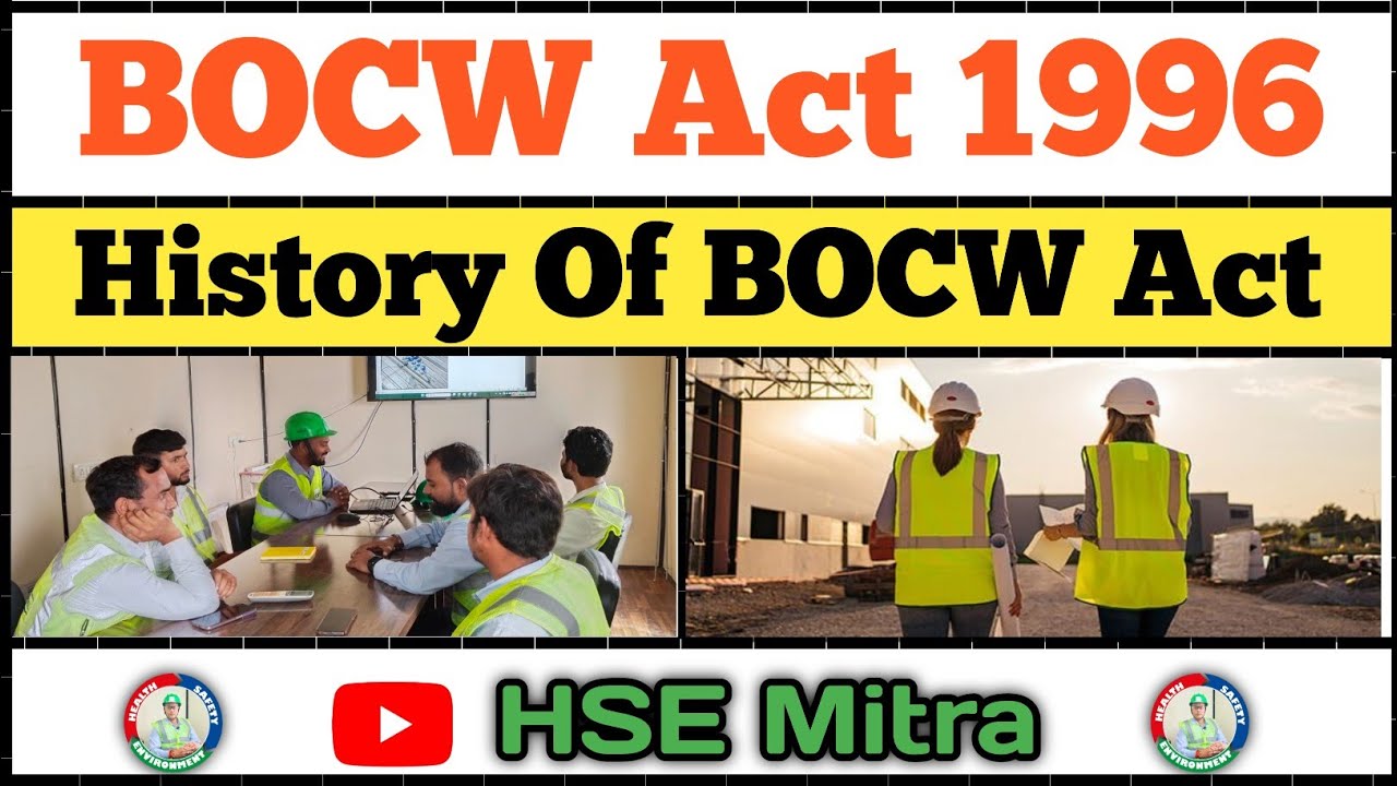 History of BOCW Act 1996 🏗️ || Key Acts & Chapters in Building & Other ...