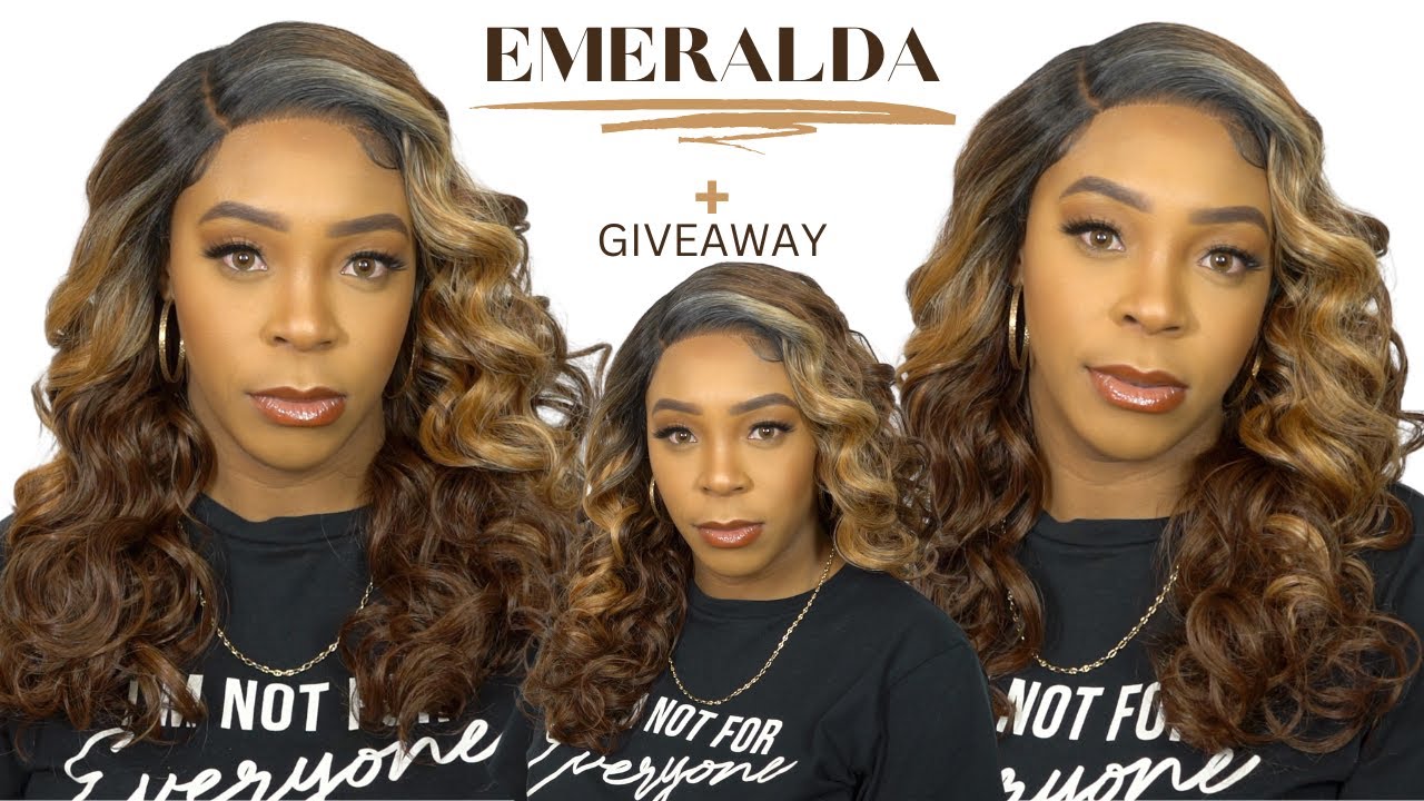 Outre Synthetic Hair Sleeklay Part HD Lace Front Wig - EMERALDA ...
