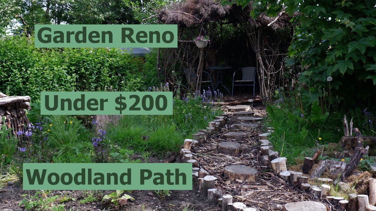 Log Disc Garden Path