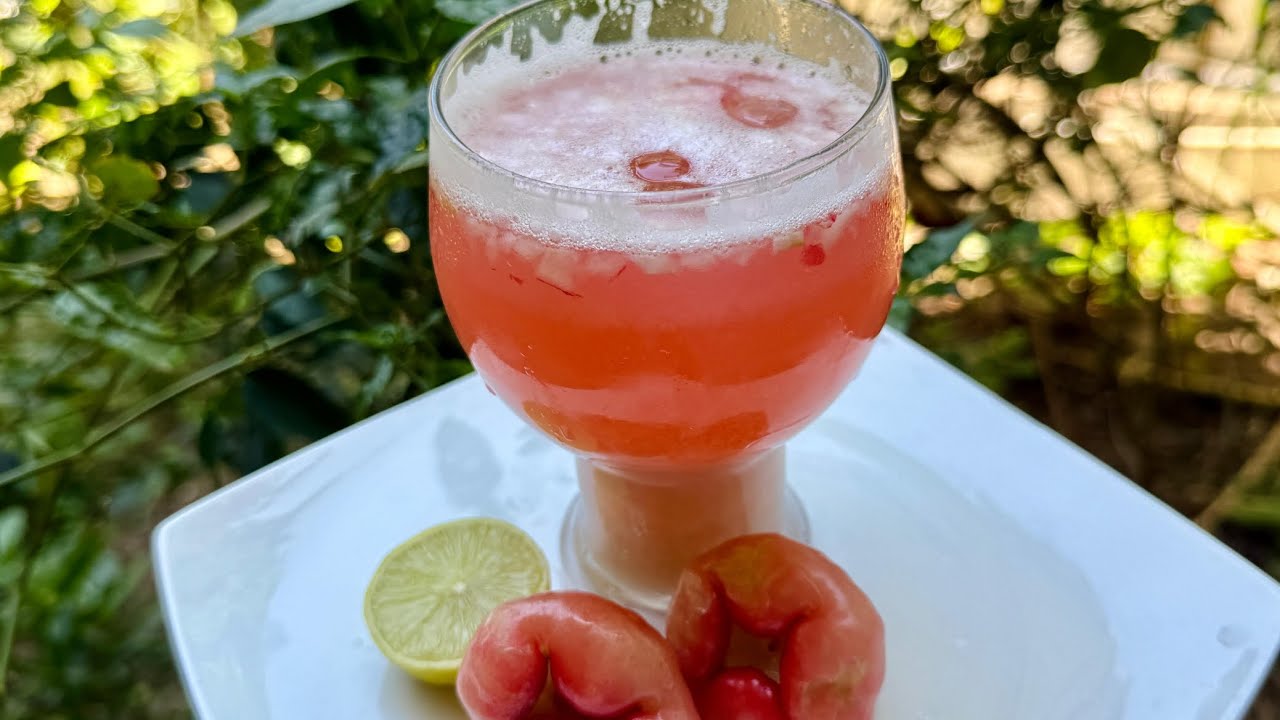 Refreshing Roseapple drink for the summer | Jambu drink| Roseapple ...