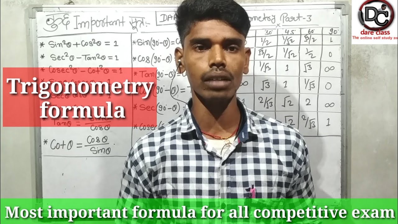 Most important formula for all competitive exam and board exam ...