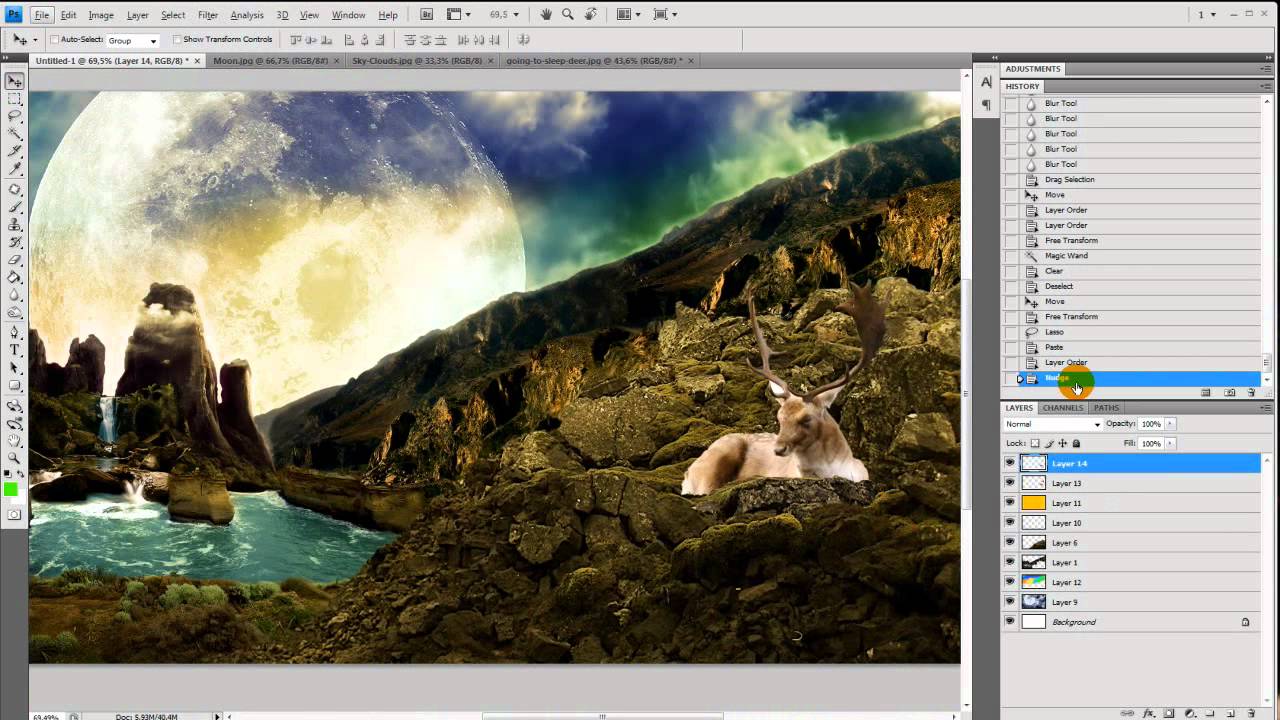 Speed Art. Earth : Year 3000 - evolution - YouTube