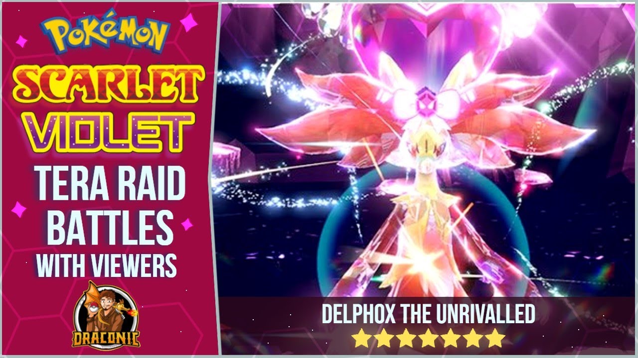 Delphox 7⭐ Tera Raid Dens (Pokemon Scarlet & Violet) | Draconic ...