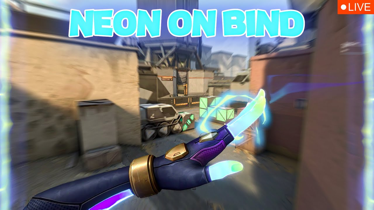 🔴Neon Movements on BIND | Neon to Radiant | India | Skkurd - YouTube