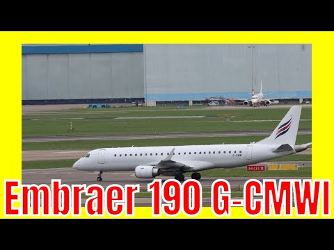 Eastern Airways KLM Cityhopper Embraer 190/195 - MSN 659    G-CMWI  Airplane Airline Airport
