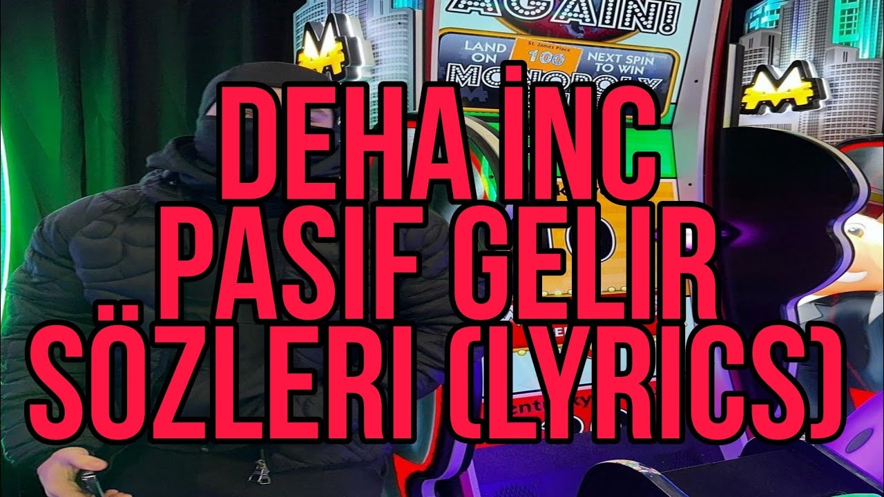 Deha İnc X Swirf Pasif Gelir Sözleri Lyrics Youtube