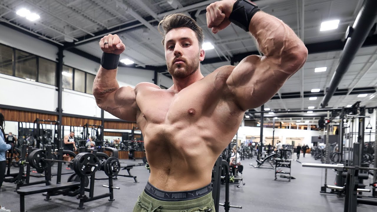 PHYSIQUE UPDATE AT 250LBS | TRAINING SHOULDERS & TRICEPS... - YouTube