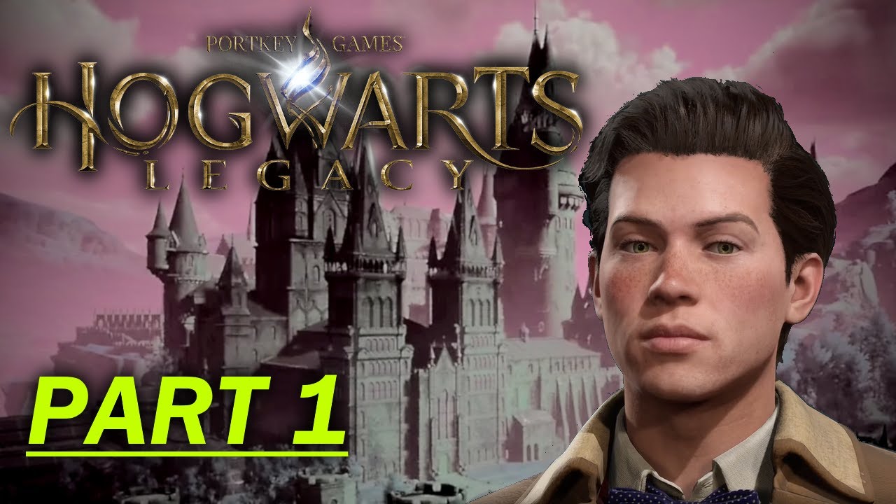 FIRST TIME PLAYING HOWGARTS LEGACY - YouTube