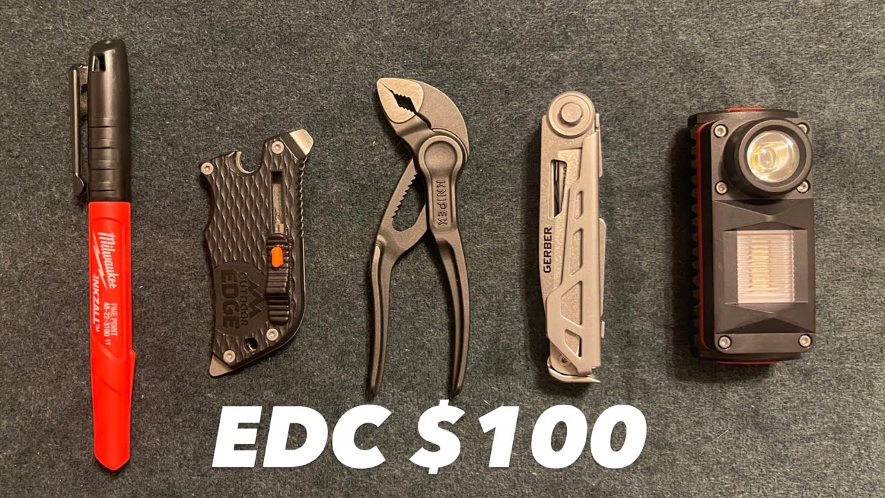 Complete EDC Setup For $100 - YouTube