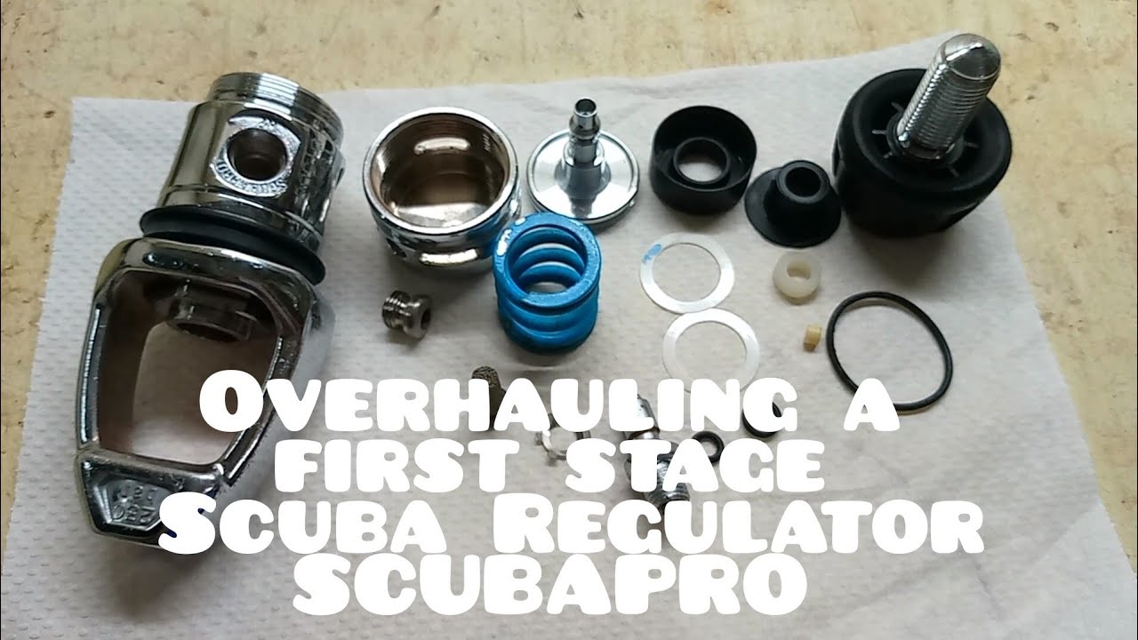 HOW TO OVERHAUL A FIRST STAGE SCUBA REGULATOR FOR SCUBAPRO MK2 ...