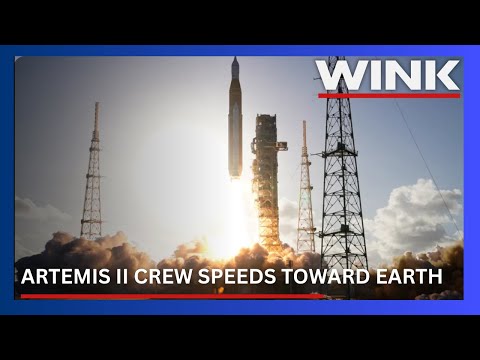 Artemis II crew speeds toward Earth after breaking Apollo 13 distance record