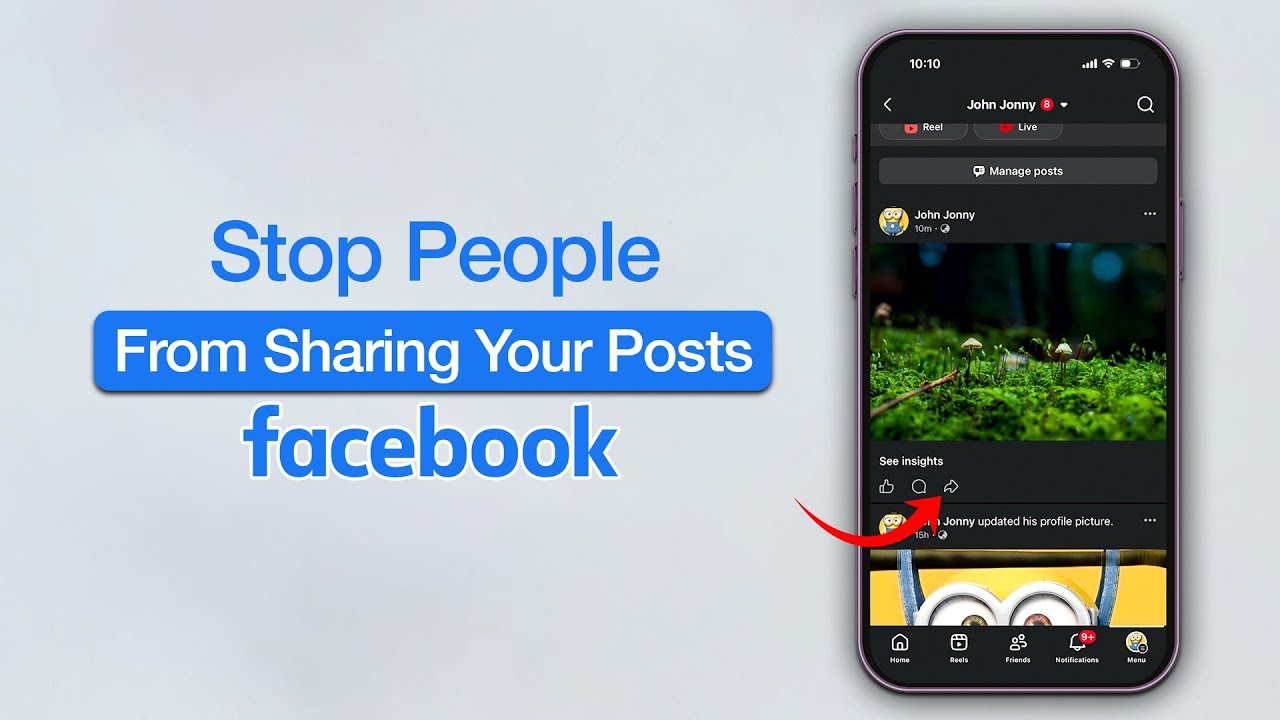 How To Stop People From Sharing Your Post On Facebook? - YouTube