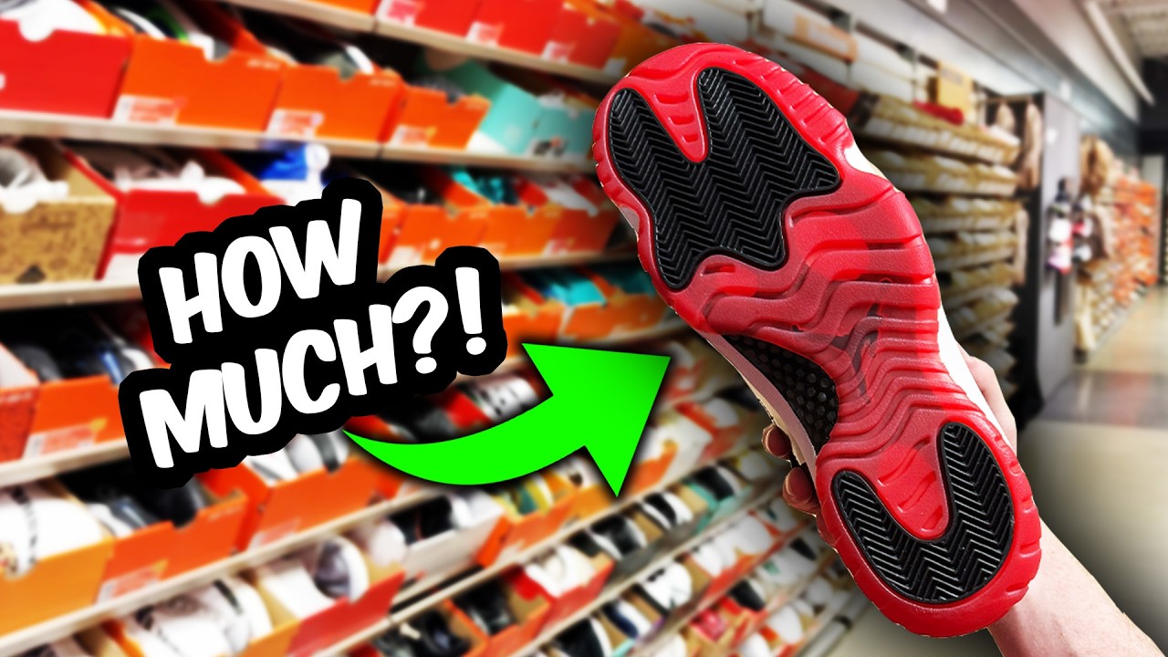 Sneaker Shopping at the NIKE OUTLET for the SOLD OUT Sneakers! - YouTube
